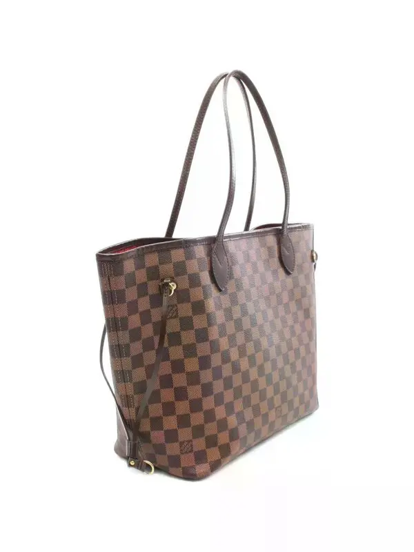 LOUIS VUITTON 2011 Neverfull Damier Ebene Tote Bag