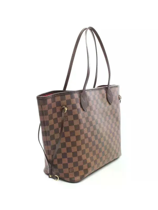 LOUIS VUITTON Damier Ebene Neverfull Tote Bag