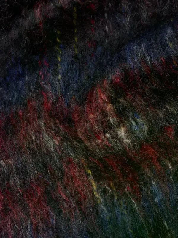 Acne Studios Fringed Mohair Scarf