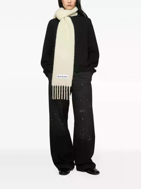 Acne Studios Skinny Mohair Scarf