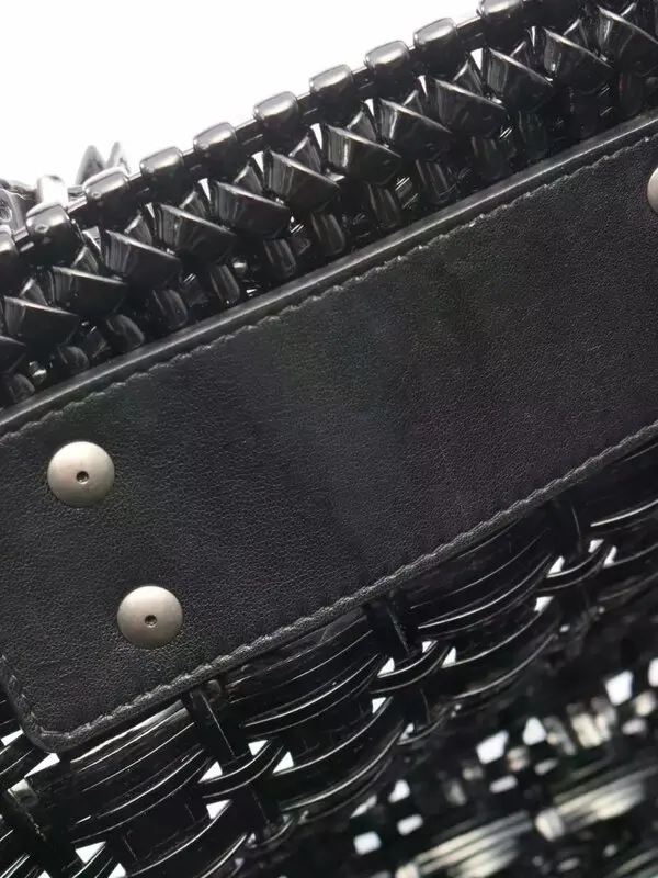 Balenciaga 2010s Xs Bistro Basket Tote Bag