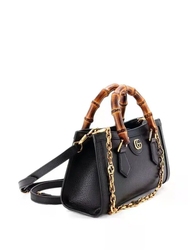 Gucci Diana Nm Convertible Leather Small Shoulder Bag
