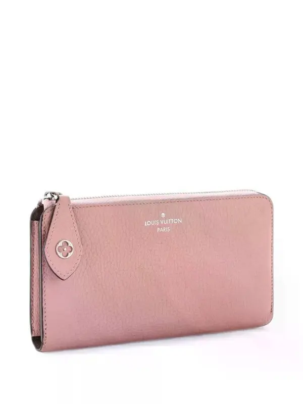 LOUIS VUITTON Comete Wallet Leather Long Small Wallets