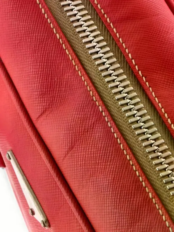 Prada Bauletto Bag Saffiano Leather Medium Handbag