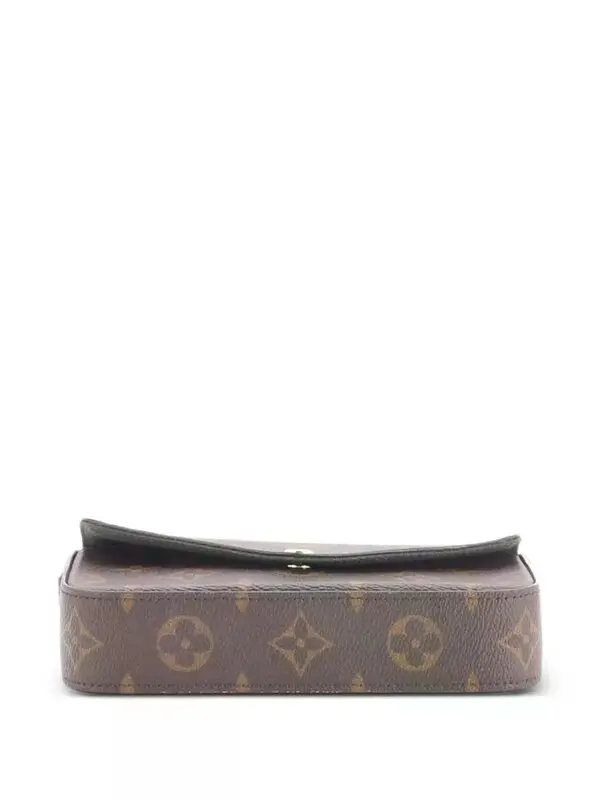 LOUIS VUITTON Felicie Strap & Go Monogram Canvas Crossbody Bag