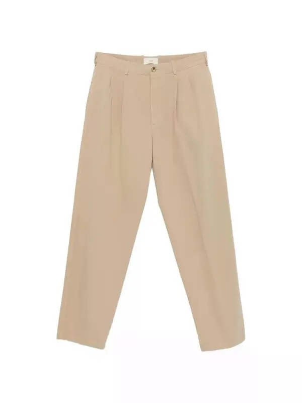 THE ROW Tomasino Pleated Trousers - Neutrals