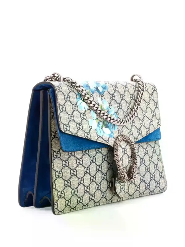 Gucci Dionysus Bag Blooms Print Gg Coated Canvas Medium Shoulder Bag