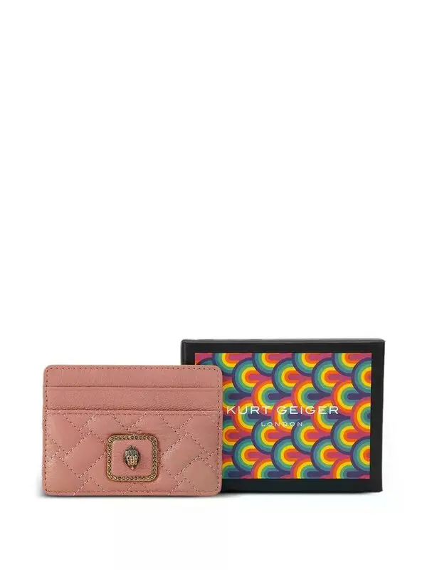 Kurt Geiger Quilted Eagle Card Holder