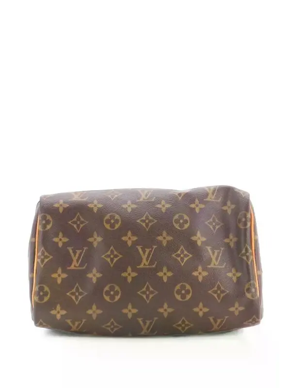 LOUIS VUITTON Speedy Handbag Monogram Canvas 25 Satchel