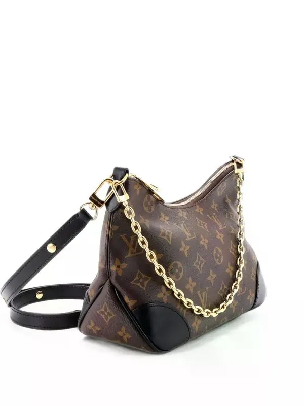 LOUIS VUITTON Boulogne Nm Handbag Monogram Canvas Shoulder Bag - Brown
