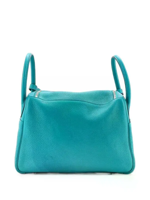 Hermès Lindy Bag Clemence 30 Shoulder Bag - Blue