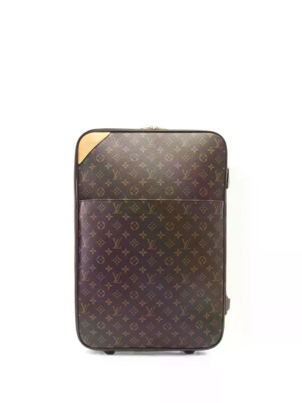 LOUIS VUITTON 2007 55 Pegas Monogram Canvas Suitcase - Brown