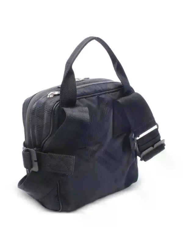 Burberry Check Jacquard Messenger Bag