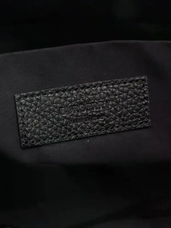 Burberry Check Jacquard Messenger Bag