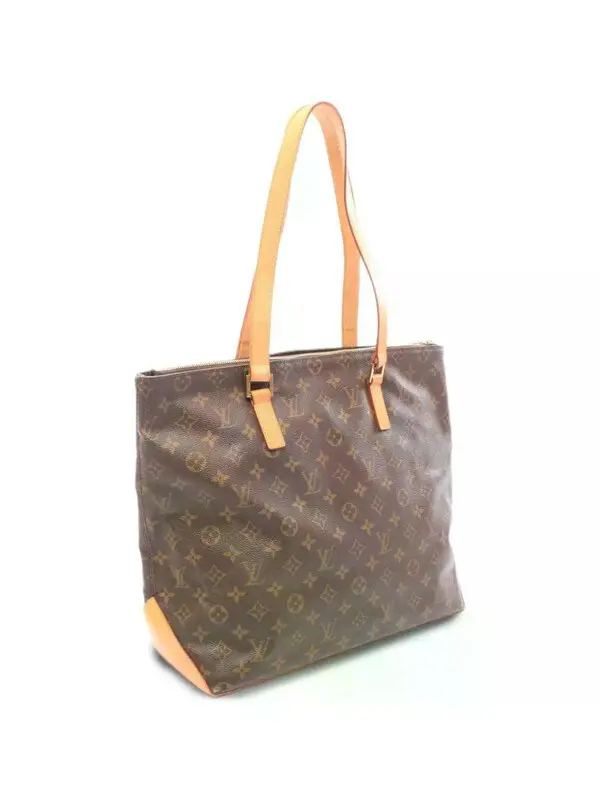 LOUIS VUITTON Monogram Canvas Cabas Mezzo Tote Bag