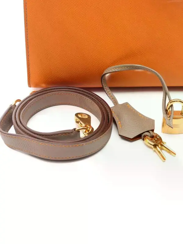 Hermès Kelly 25 Tote Bag - Orange