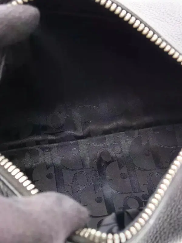 Dior 2000-2026 Mini Leather Roller Bag Satchel