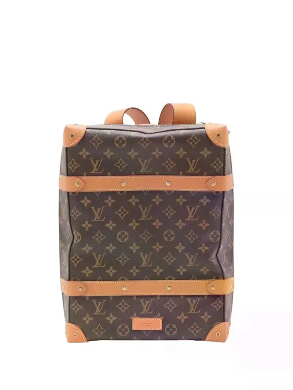 LOUIS VUITTON 2019 Monogram Soft Trunk Pm Backpack - Brown
