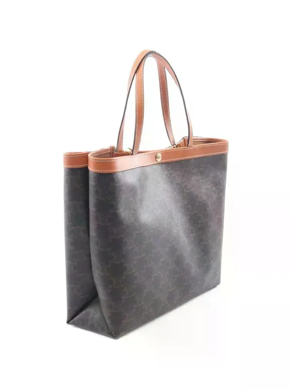 Celine 2020s Small Cabas Square Triomphe Two-way Tote Bag