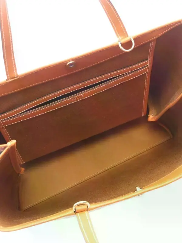 Celine 2020s Small Cabas Square Triomphe Two-way Tote Bag