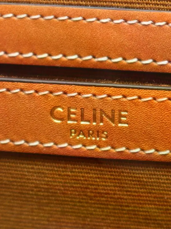 Celine 2020s Small Cabas Square Triomphe Two-way Tote Bag