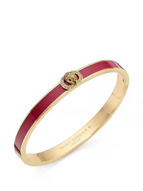 Kurt Geiger Tone Chelsea Bangle With Eagle Head Embellishment - Gold