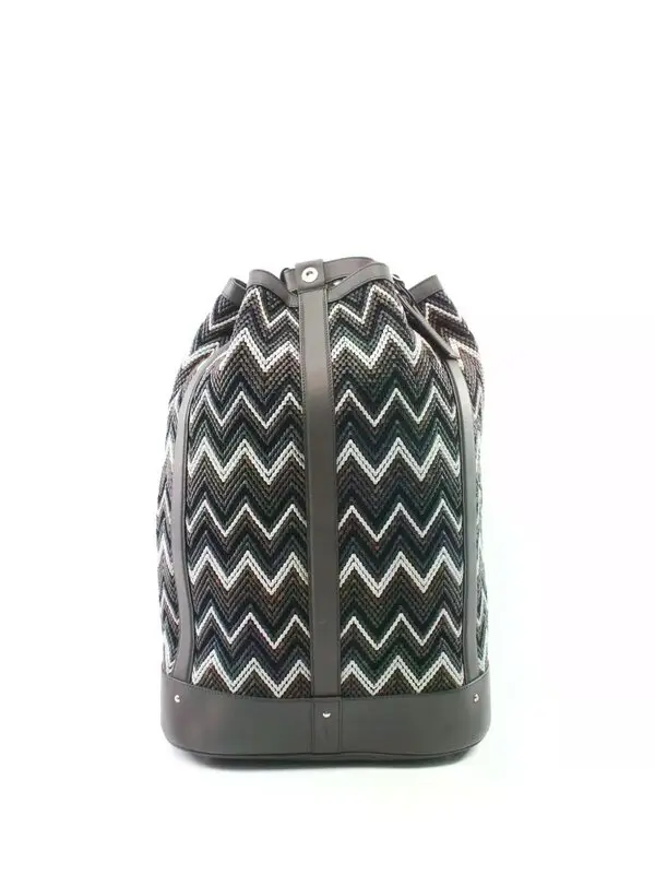 LOUIS VUITTON 2016 Woven Randonnee Backpack - Grey