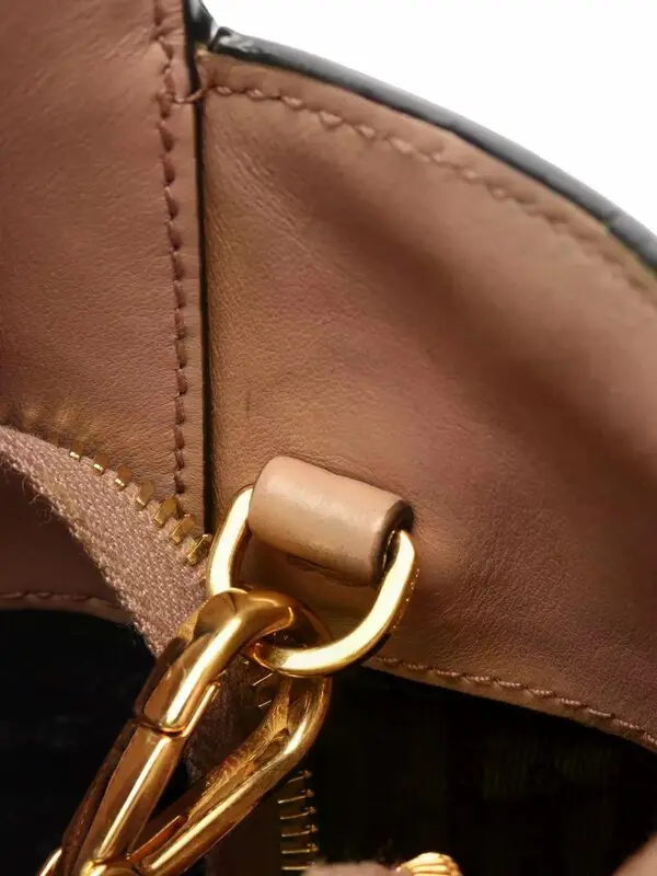 Prada 2000s Logo-detail Two-way Handbag