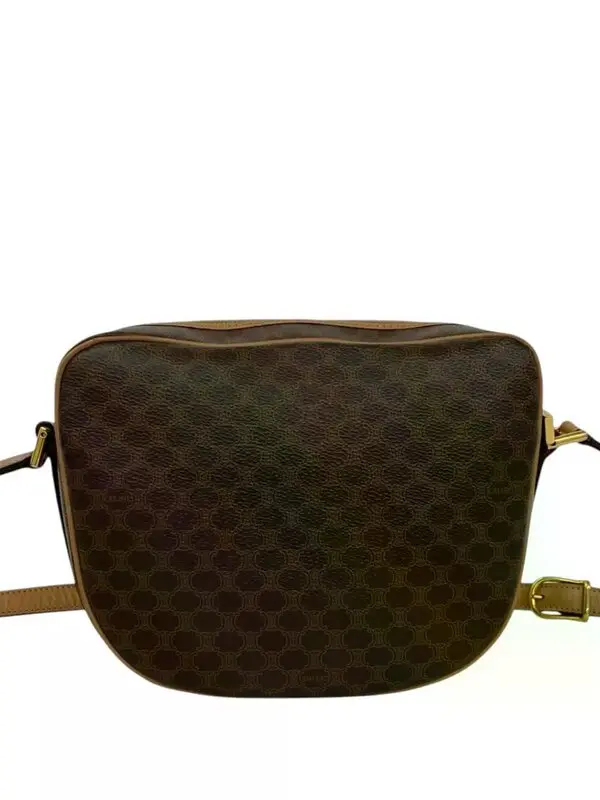 Celine 2015 Macadam Crossbody Bag - Brown