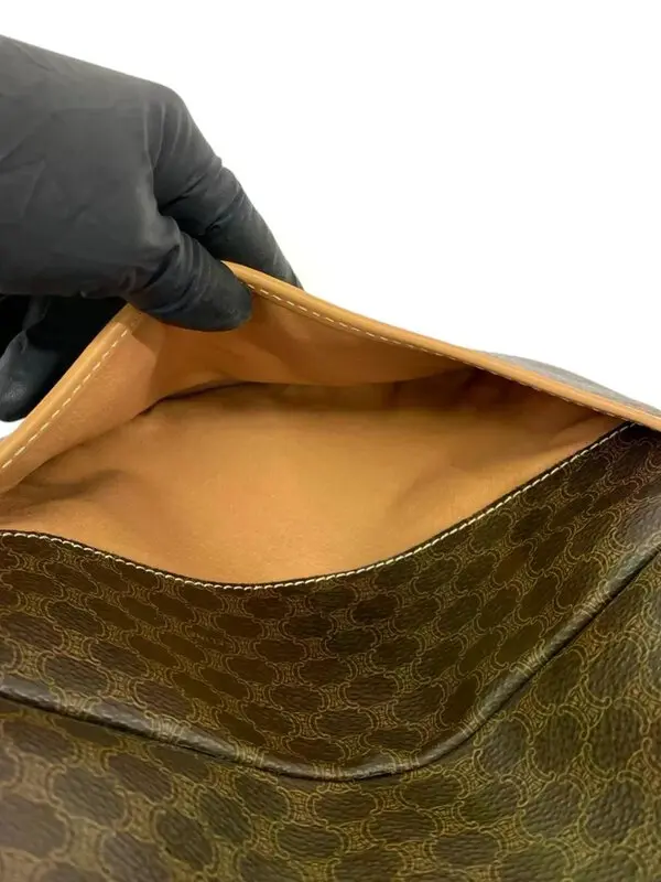 Celine 2015 Macadam Crossbody Bag - Brown