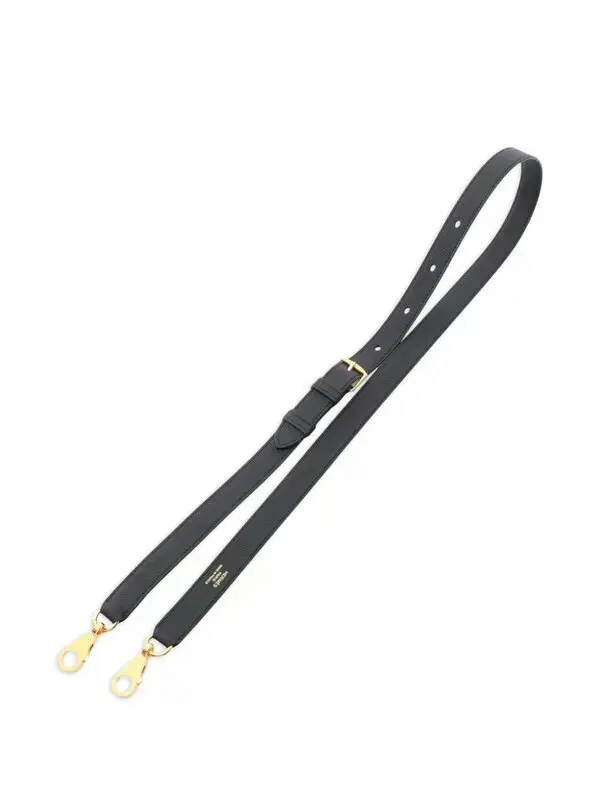 Hermès Epsom Leather Shoulder Strap With Gold-tone Hardware - Black