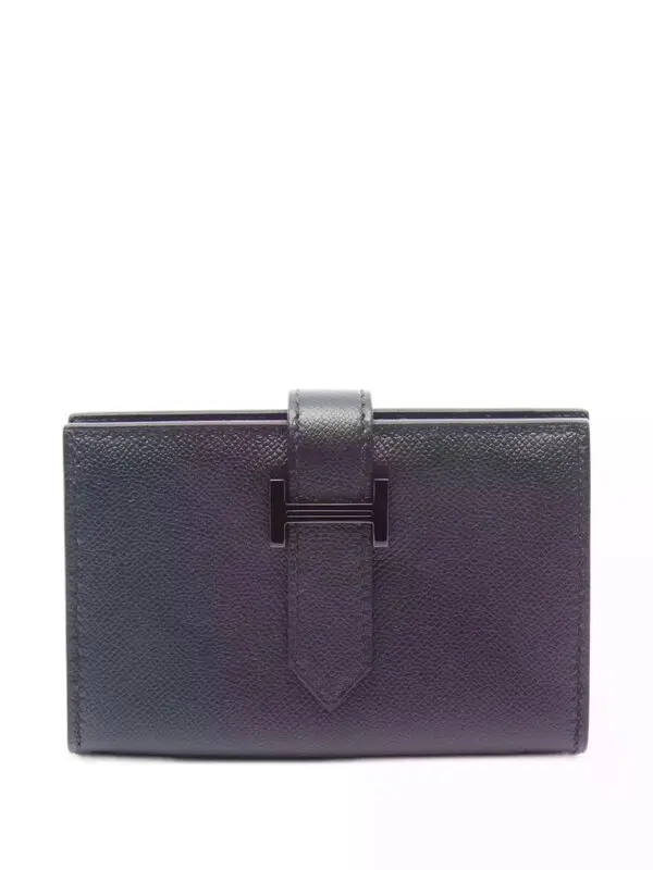 Hermès Béarn Mini Card Case - Black