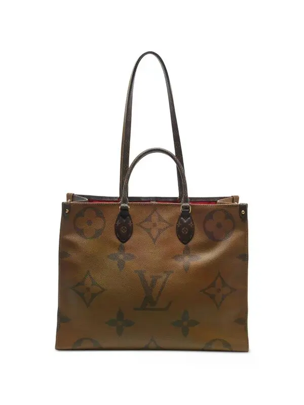 LOUIS VUITTON 2019 Gm Onthego Monogram Reverse Tote Bag