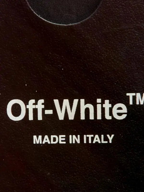 Off-White Logo-print Crinkled Tote Bag