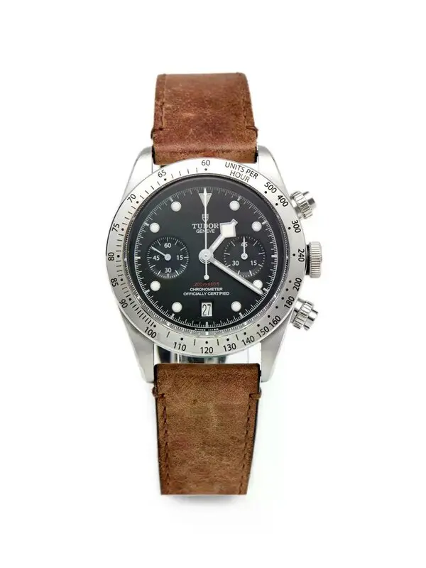 TUDOR Heritage Bay Chronograph Watch - Black