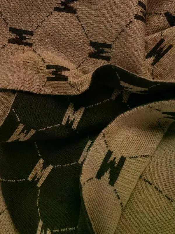 Moschino Monogram-print Scarf