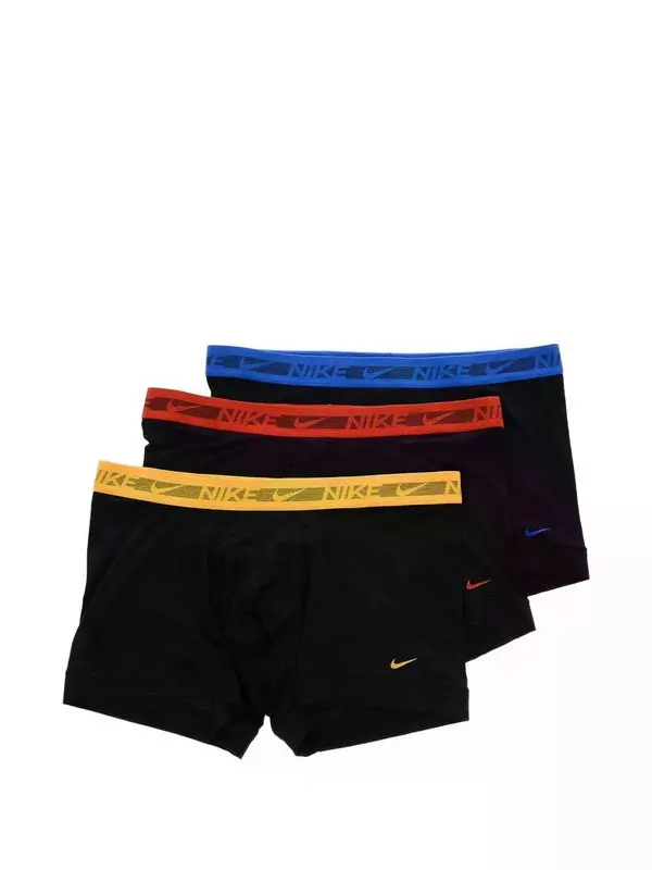 Nike Dri-fit Logo-waistband Boxers Set - Black
