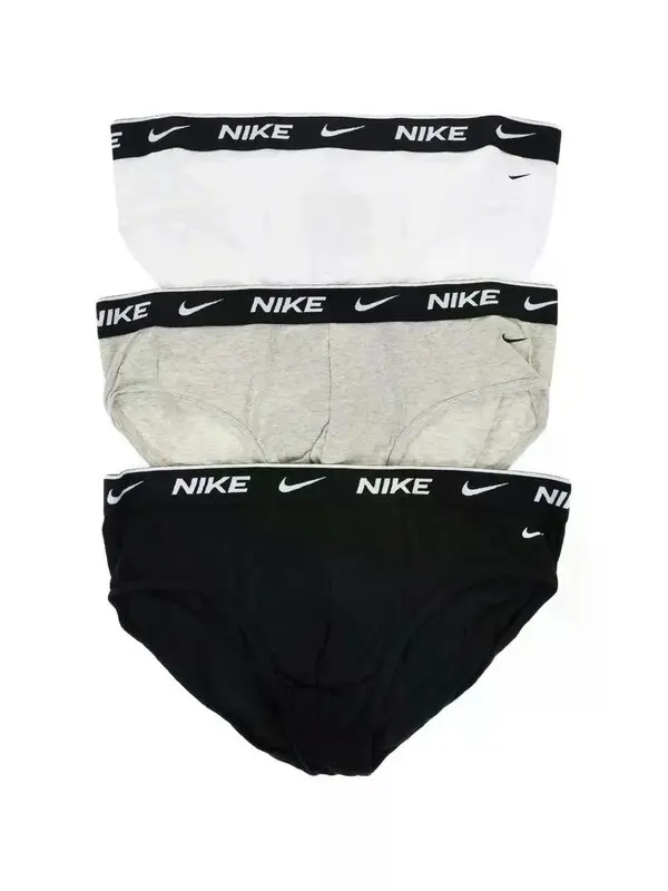 Nike Everyday Cotton Stretch Briefs - Grey