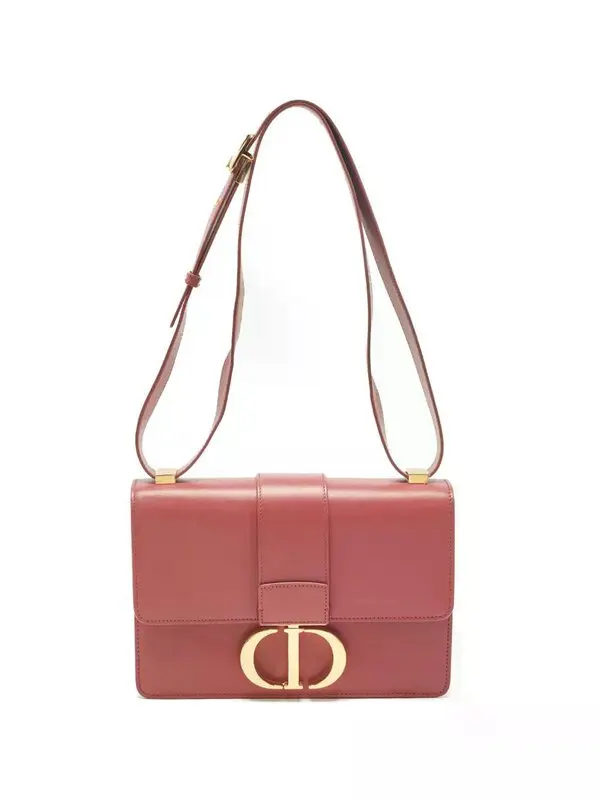 Dior 2019 30 Montaigne Leather Shoulder Bag - Pink