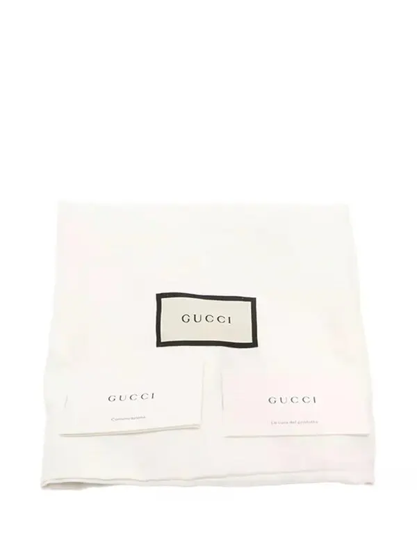 Gucci 2016-2026 Medium Dollar Calfskin Interlocking G Crossbody Bag - Black