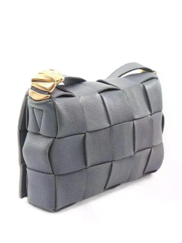 Bottega Veneta 2000s Cassette Intrecciato Shoulder Bag