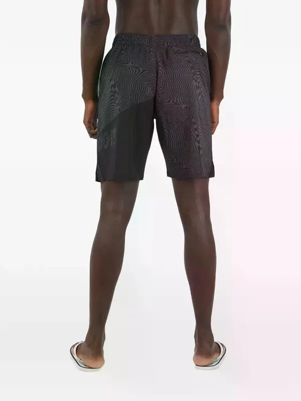 Nike Graphic-print Drawstring-fastening Swim Shorts