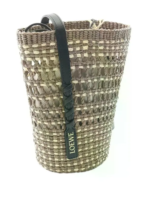 Loewe 2010-2026 Raffia Blade Pocket Shoulder Bag