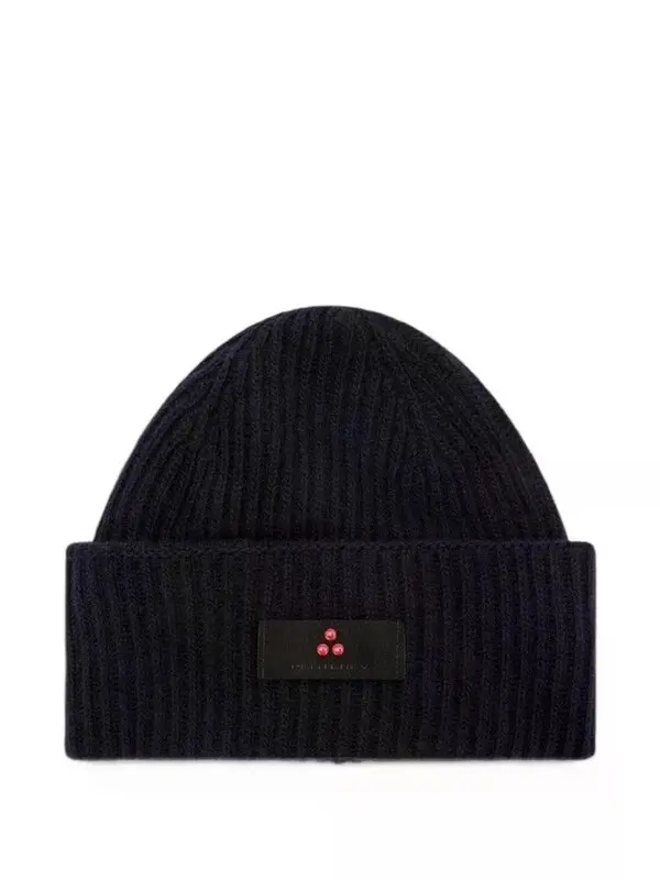 Peuterey Ribbed-knit Logo-patch Set