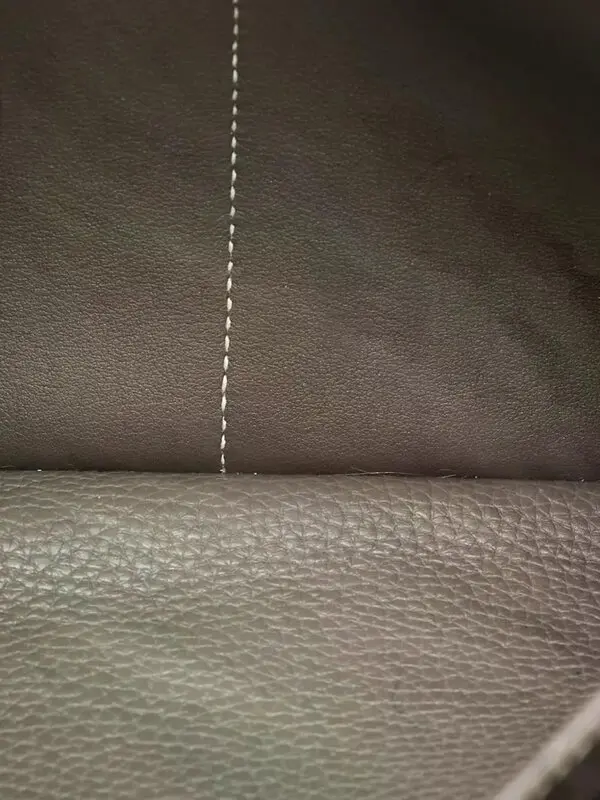 Hermès 2017 Halzan Buckle Shoulder Bag - Grey
