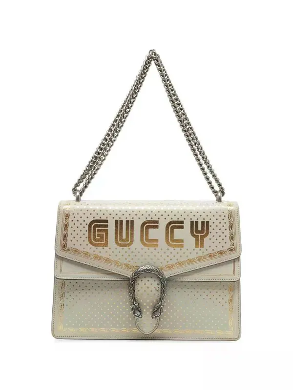 Gucci Medium Dionysus Shoulder Bag - White