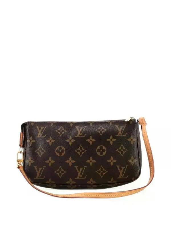 LOUIS VUITTON Pochette Accessoires Nm Monogram Canvas Clutch Bag