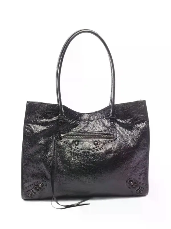 Balenciaga 2020s Medium Le City Tote Bag - Black
