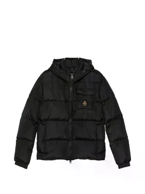 REFRIGIWEAR Hooded Quilted Jacket - Black