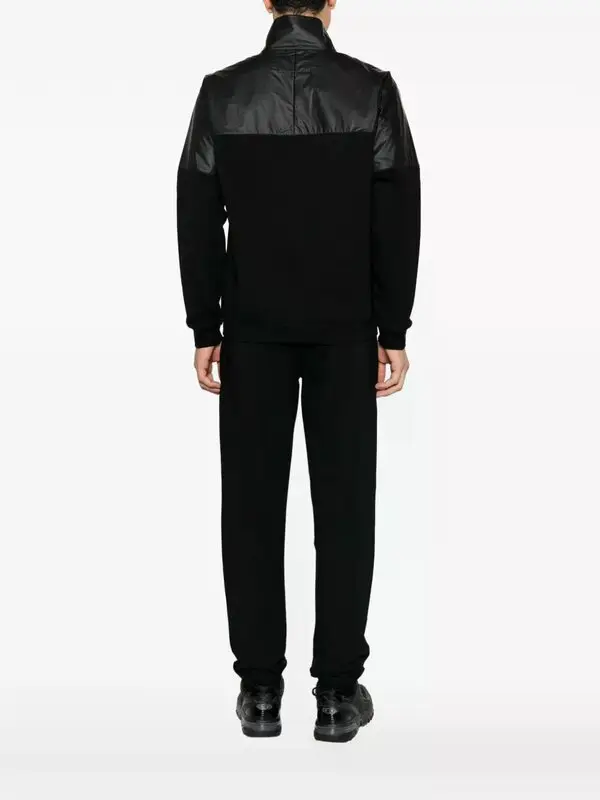 C.P. COMPANY Series Panelled Quarter-zip Sweater